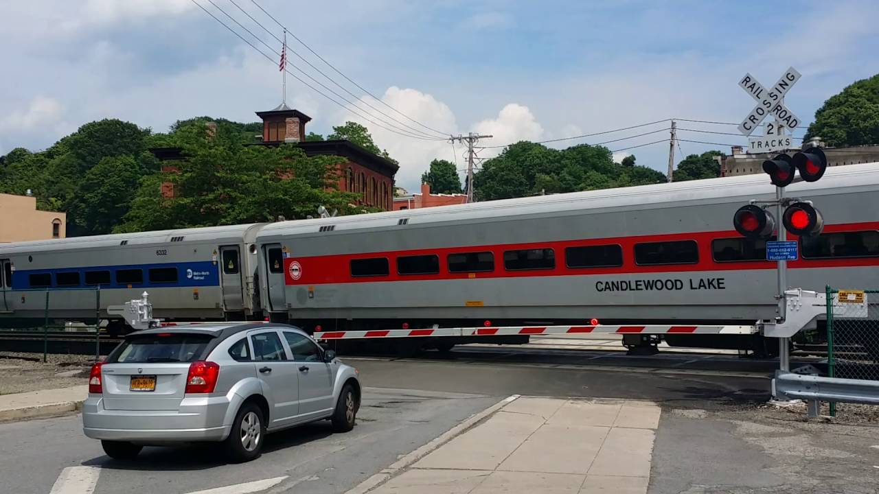 Grand Central Terminal Bound Metro-North Train Arrives At Peekskill ...