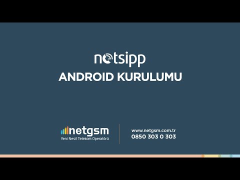 NETGSM - Netsipp Android Kurulumu