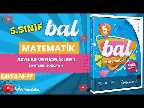 5.Sınıf Bal Matematik - Sayılar ve Nicelikler 1 - Sayfa 74-77