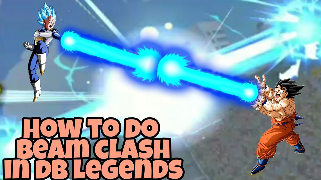 how to perform beam clash in dragon ball legends - YouTube