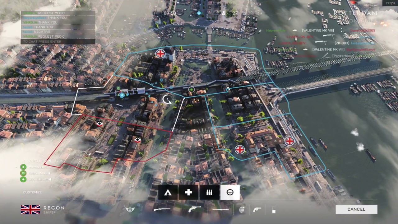 Battlefield 5 : Rotterdam brigade frontlines #1 - YouTube