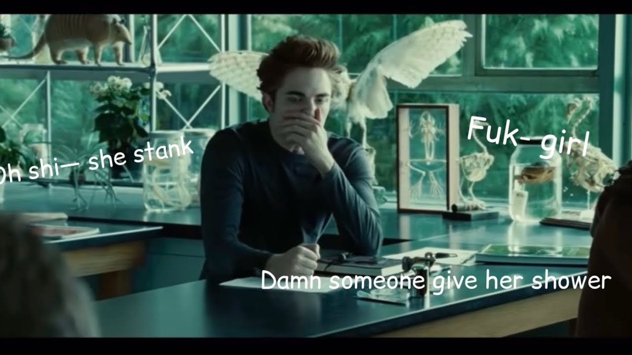 Edward Cullen being a total creep - YouTube