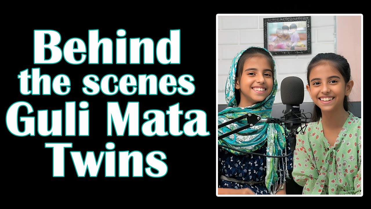 Behind the scenes | Guli Mata Twins #anukriti #gulimata #doubleacting # ...