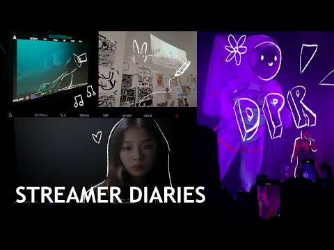 streamer diaries | music video, DPR concert, uni classes, museum visits ...