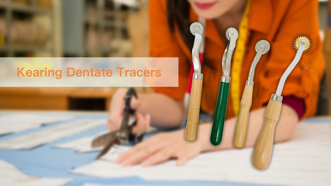 Dentate Tracers for Sew Pattern Making - YouTube