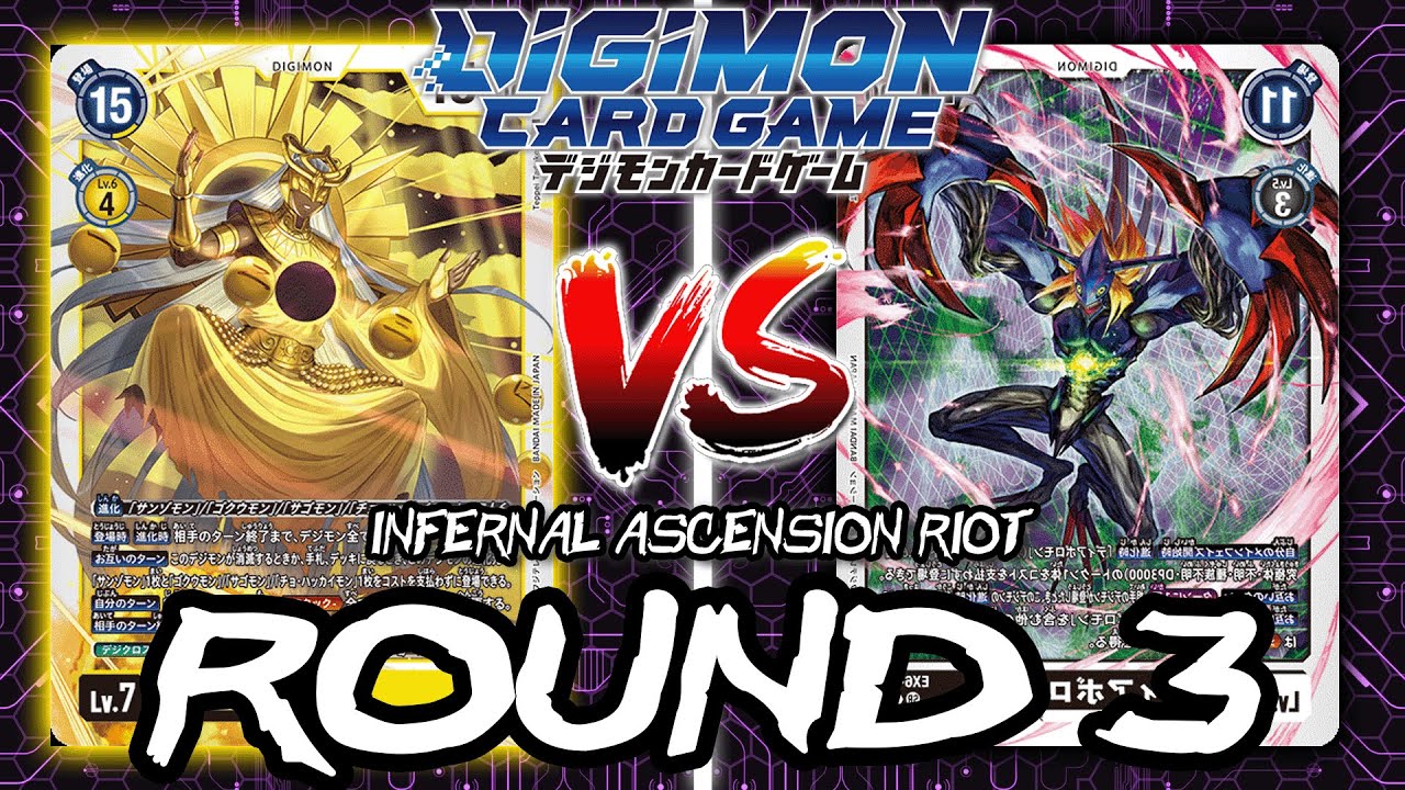 Shakamon VS Diaboromon!! | Digimon Card Game: EX6 Infernal Ascension ...