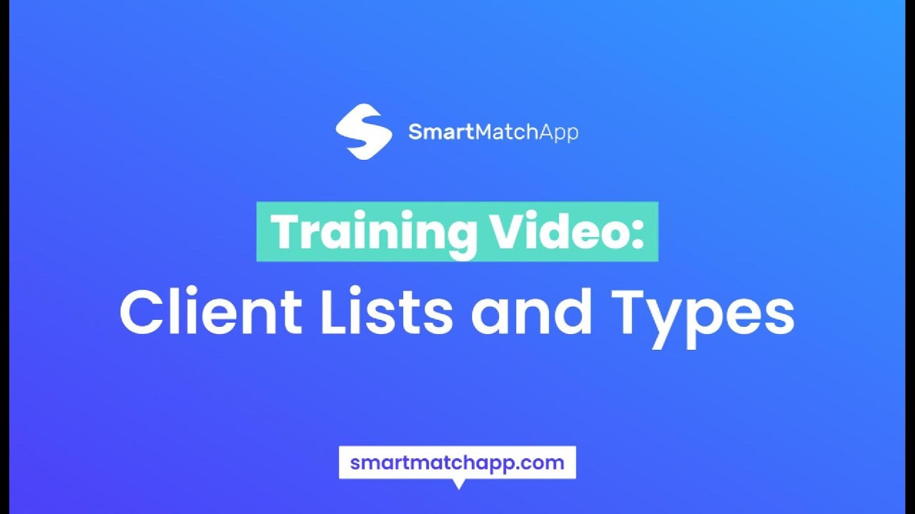 Training Video: Lists and Types - YouTube