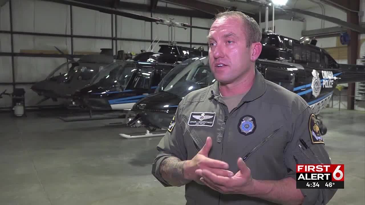 Omaha Police helicopter pilot to retire - YouTube