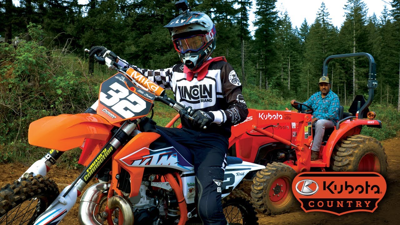 "The Ultimate Backyard Motocross Track" powered by Kubota Tractors ...