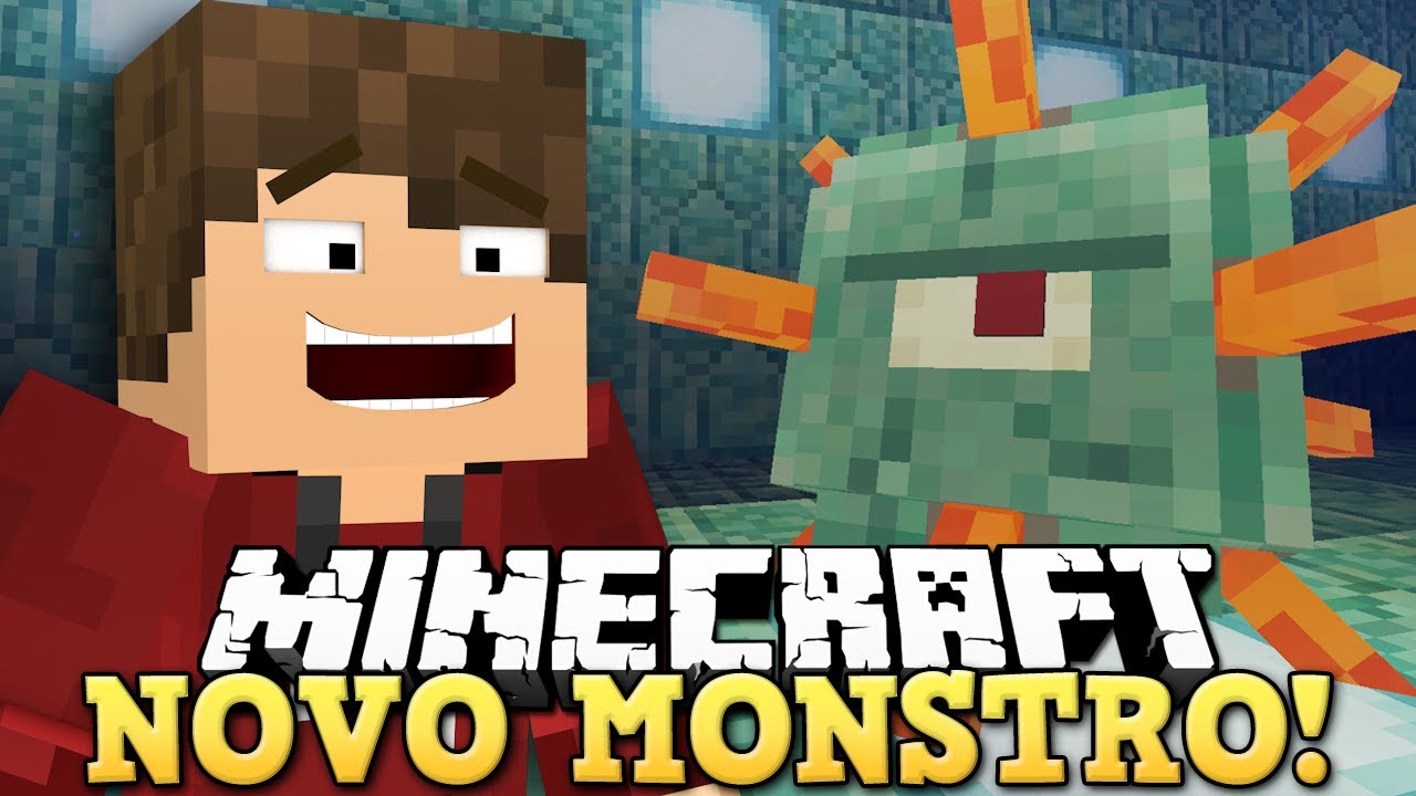 NOVO MONSTRO AQUÁTICO! - Minecraft Snapshot 14W25A - YouTube