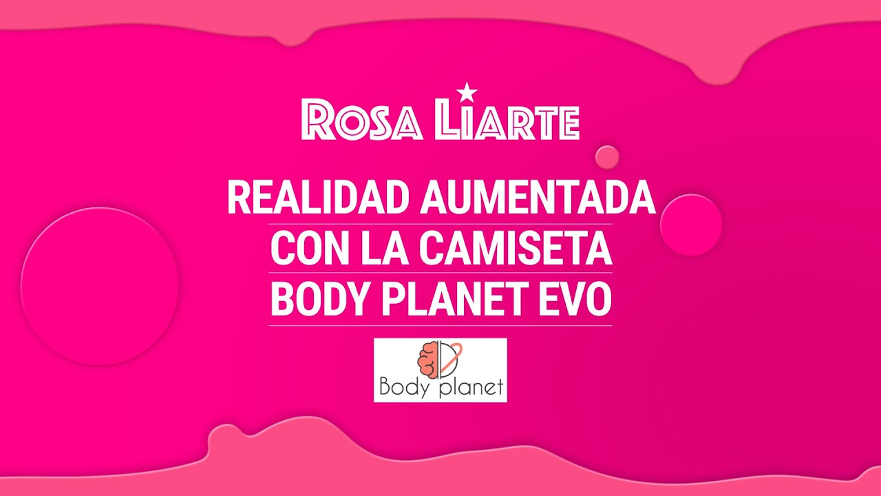 Realidad Aumentada con la camiseta Body Planet EVO - YouTube