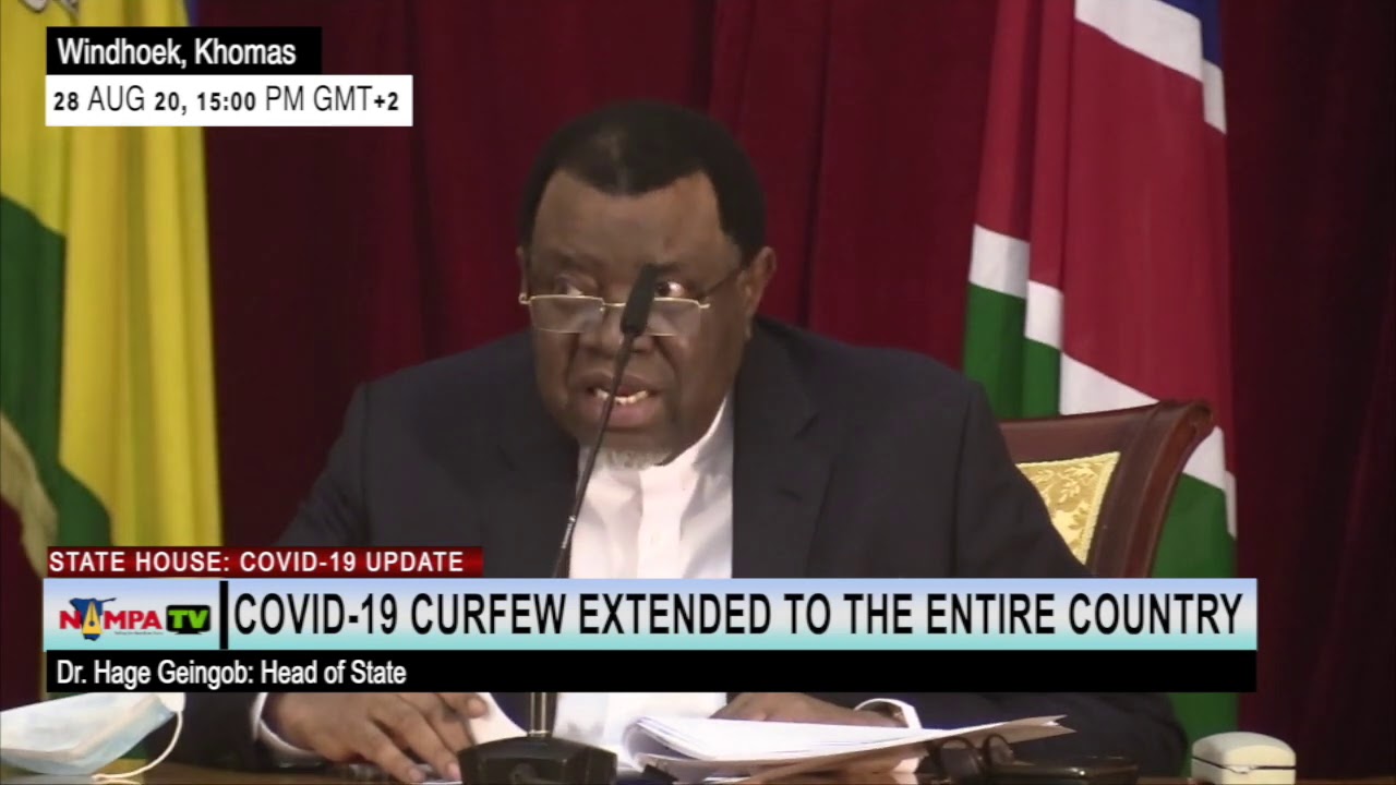 COVID-19 curfew extended to the entire country - YouTube