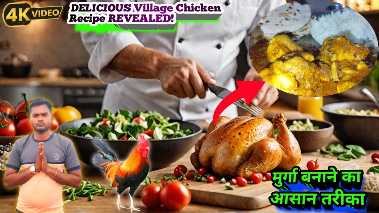 DELICIOUS Village Chicken Recipe REVEALED! | मुर्गा बनाने का आसान तरीका ...
