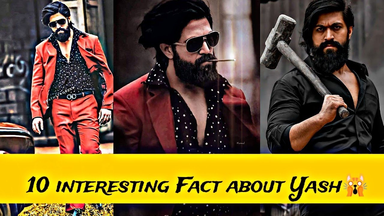 🔥🔥10 interesting facts about Rocking star Yash🔥🔥#southindian #actor # ...