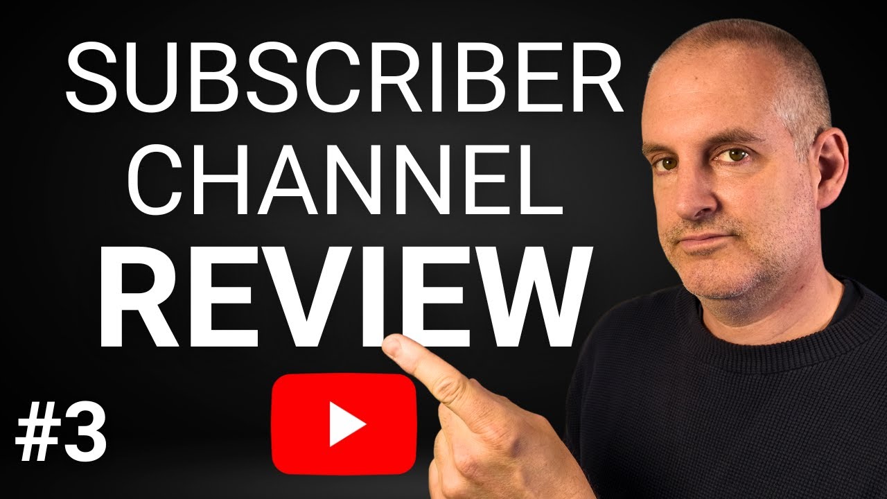 Subscriber Channel Review - Real Advice for Small Creators - YouTube