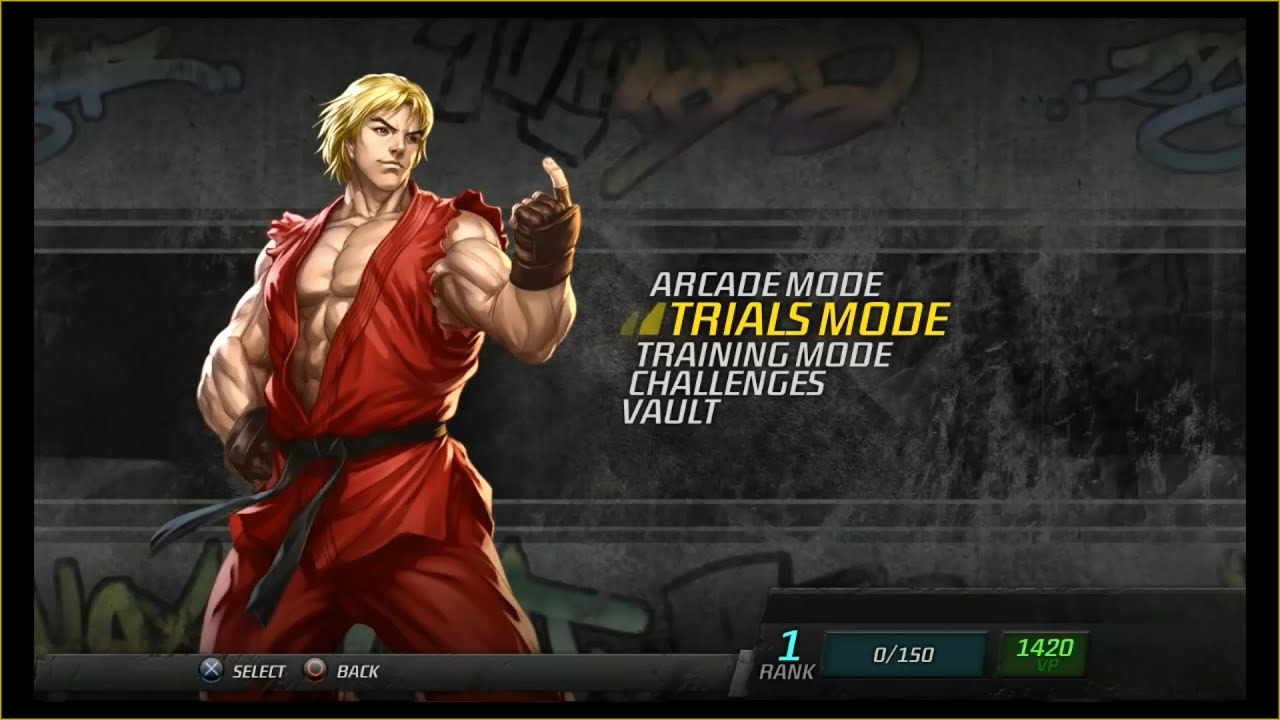 Street Fighter III: 3rd Strike Ken Trials - YouTube