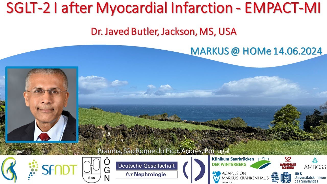 SGLT-2 I after Myocardial Infarction - EMPACT-MI - Dr. Javed Butler ...