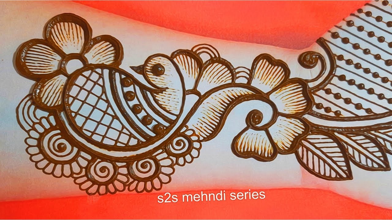 Simple Mehndi Design For Full Hands|Easy Mehndi Design|Mahadir Dejain ...