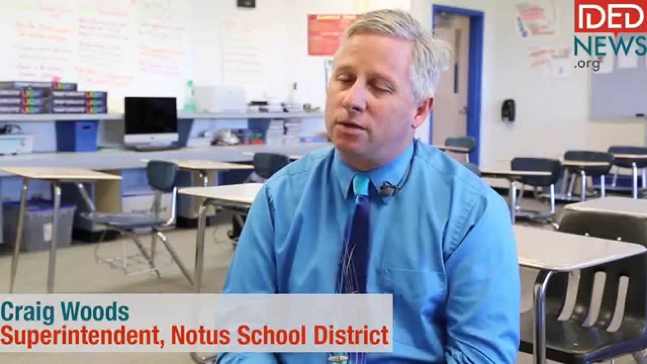 Superintendent Craig Woods, Notus School District - YouTube