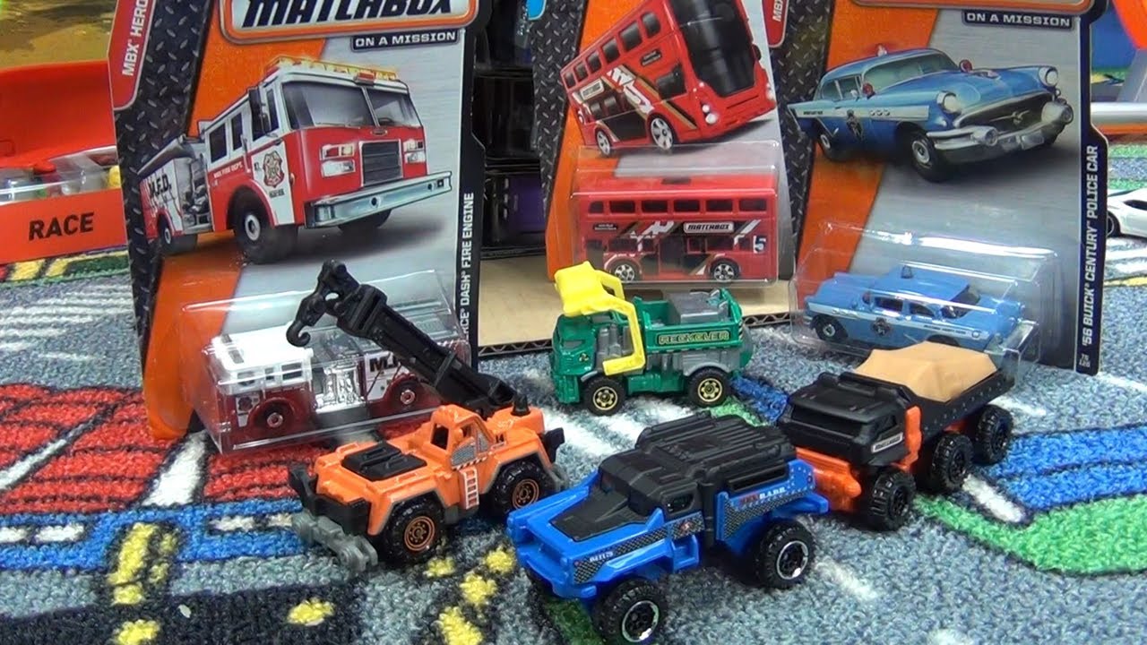 2014 D Matchbox Case Rumble Raider, Terrainiac New Models Garbage ...