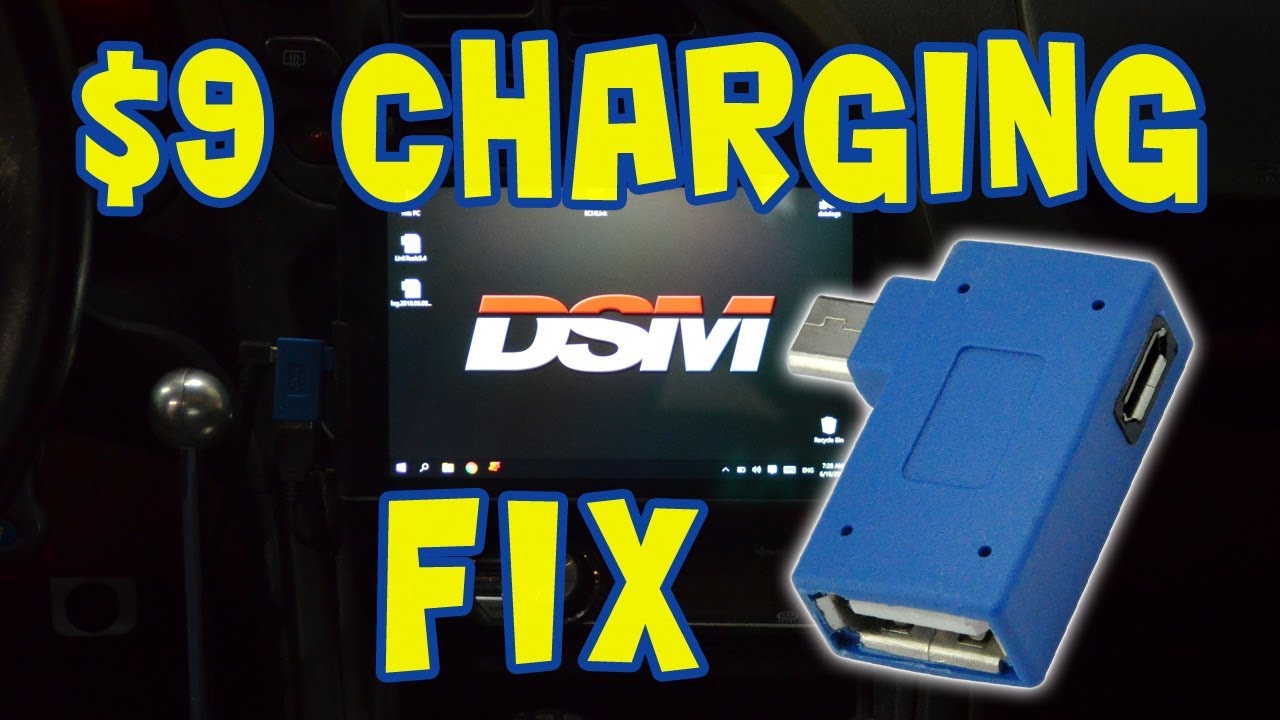 ECMLink - Logging and Charging at the same time on a Tablet - YouTube