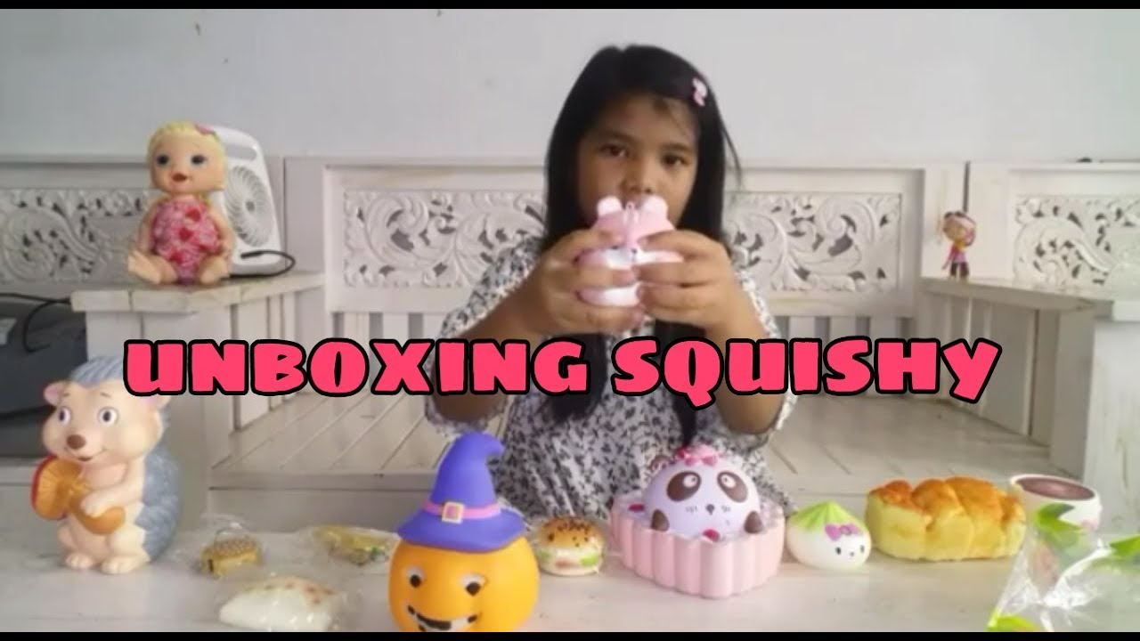 UNBOXING SQUISHY !!! - YouTube