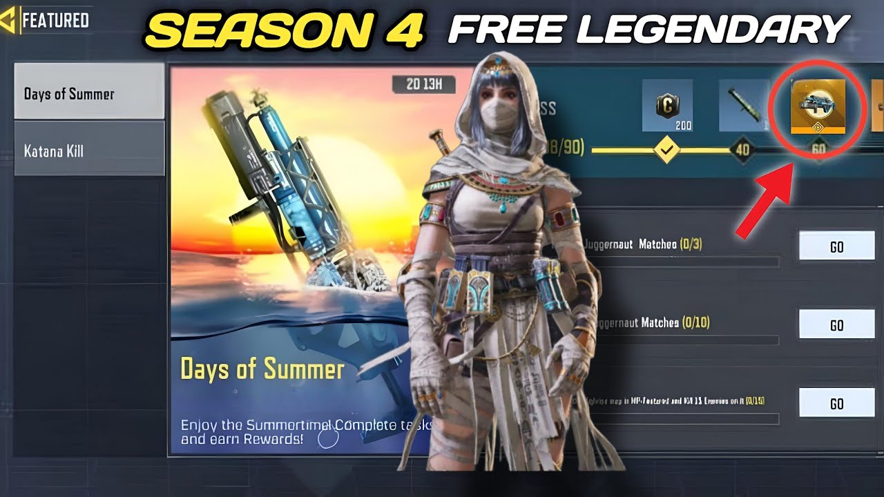 Season 4 Get FREE Legendary Purifier H20 Operator Gun Codm 2024 |How To ...