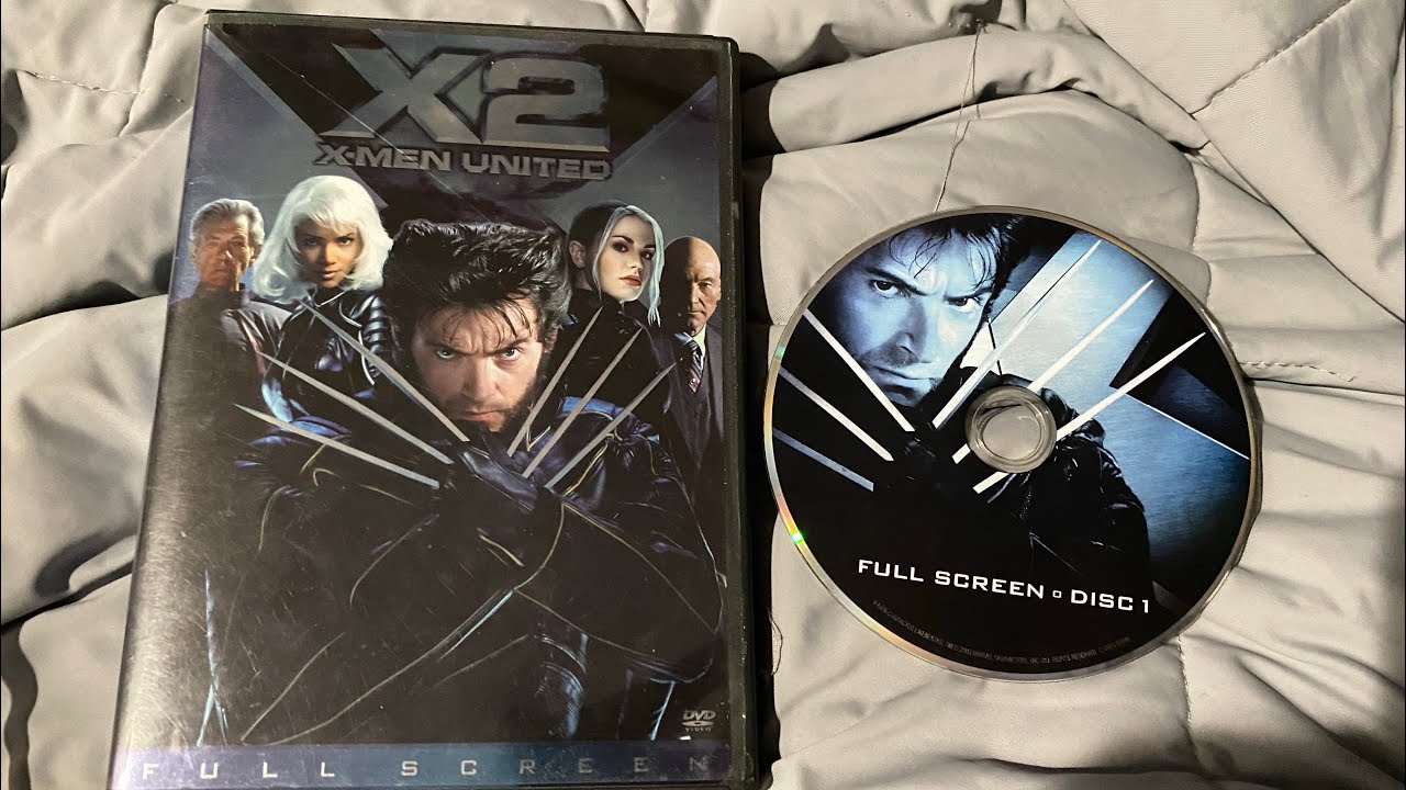 Opening to X2 (2003) DVD opening disc 1 full screen - YouTube