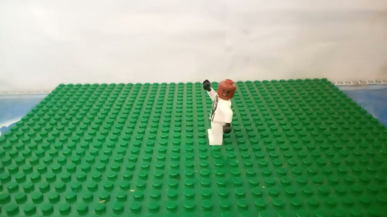 lego minifig walking test | 10 pfs... - YouTube