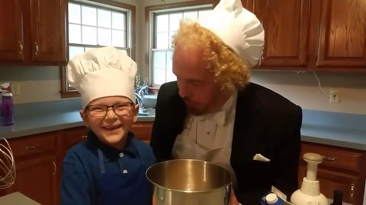 Maestro Kirk Muspratt makes coffee ice cream with Chef Gabriel - YouTube