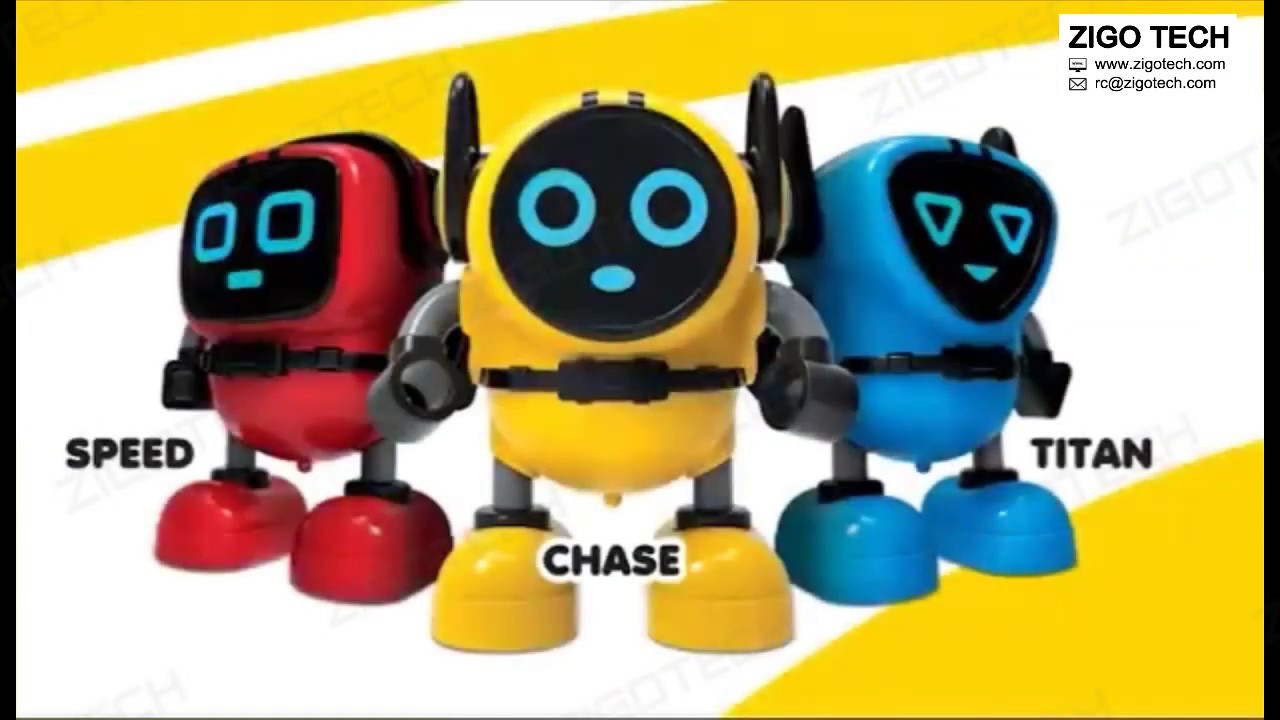 Gyro robot F6280 - YouTube