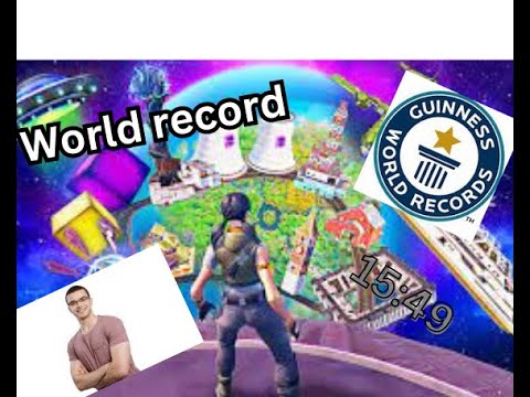 Fortnite only up 2 world record speed run (15:49) - YouTube