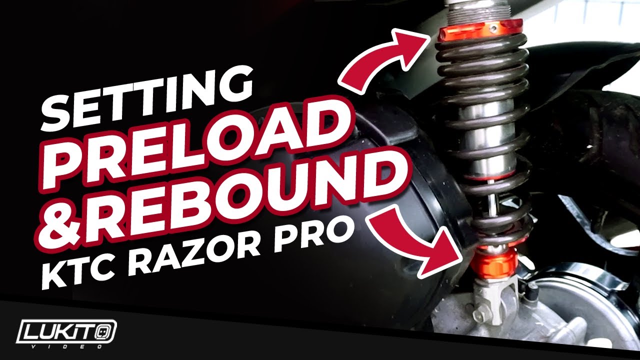 SETTING SHOCK UNTUK HARIAN | KTC RAZOR PRO | Setting Preload dan ...