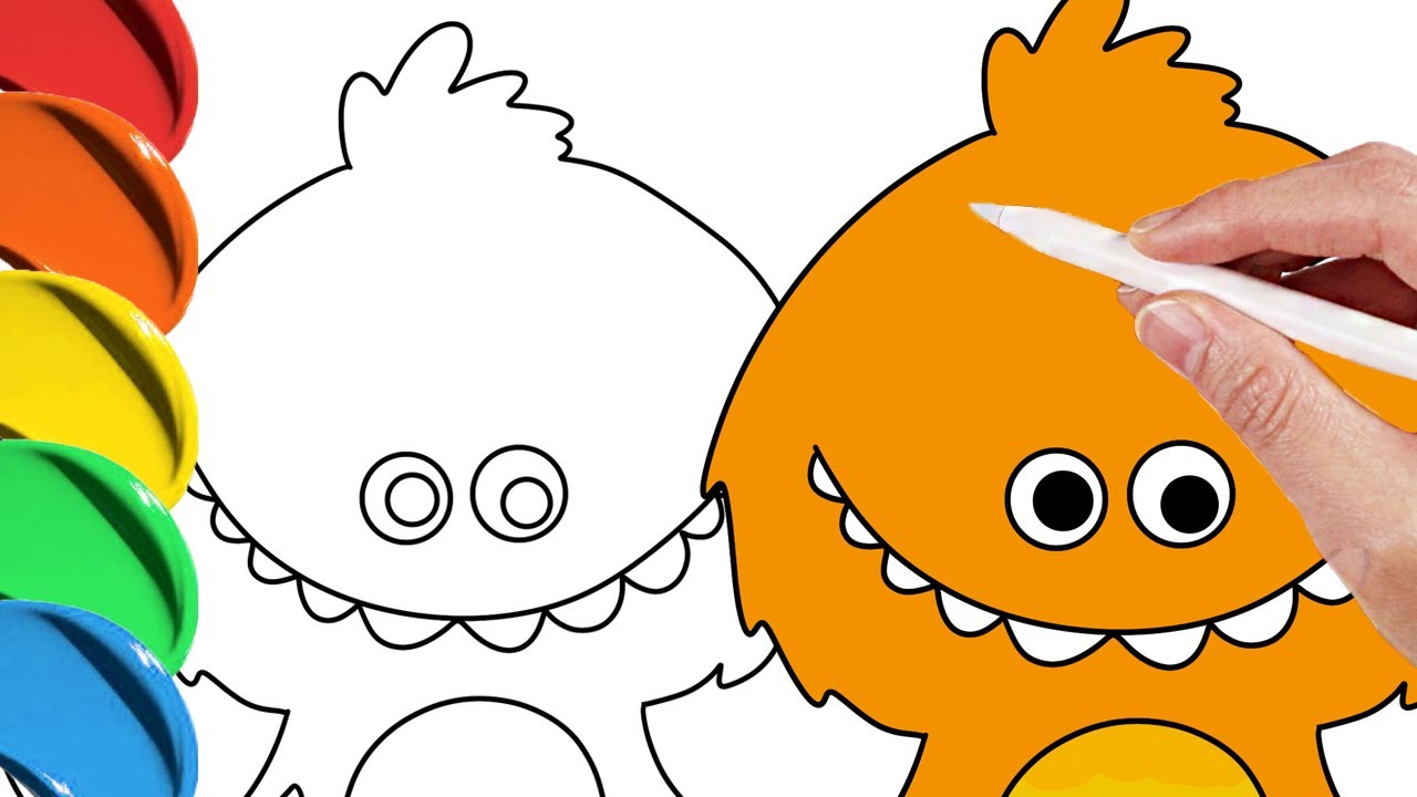 How To Draw Super Simple Songs NEVILLE / easy drawing, coloring Pages ...