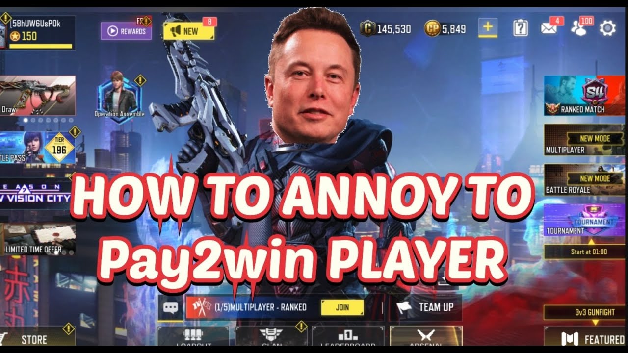 THIS IS WHAT PAY2WIN PLAYERS HATE - YouTube