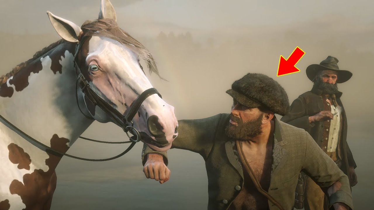 Punching Horses While Wearing The Rat Flap Cap - YouTube