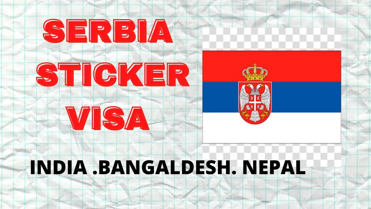#visaticket #serbisavisa Serbia Sticker Visa |India,Bangladesh,Nepal ...