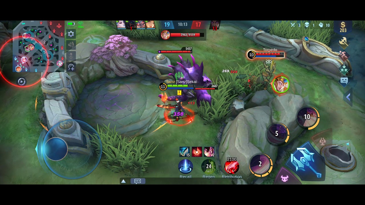 Hyper Ruby Mid lane , apa yang akan terjadi ?? - YouTube