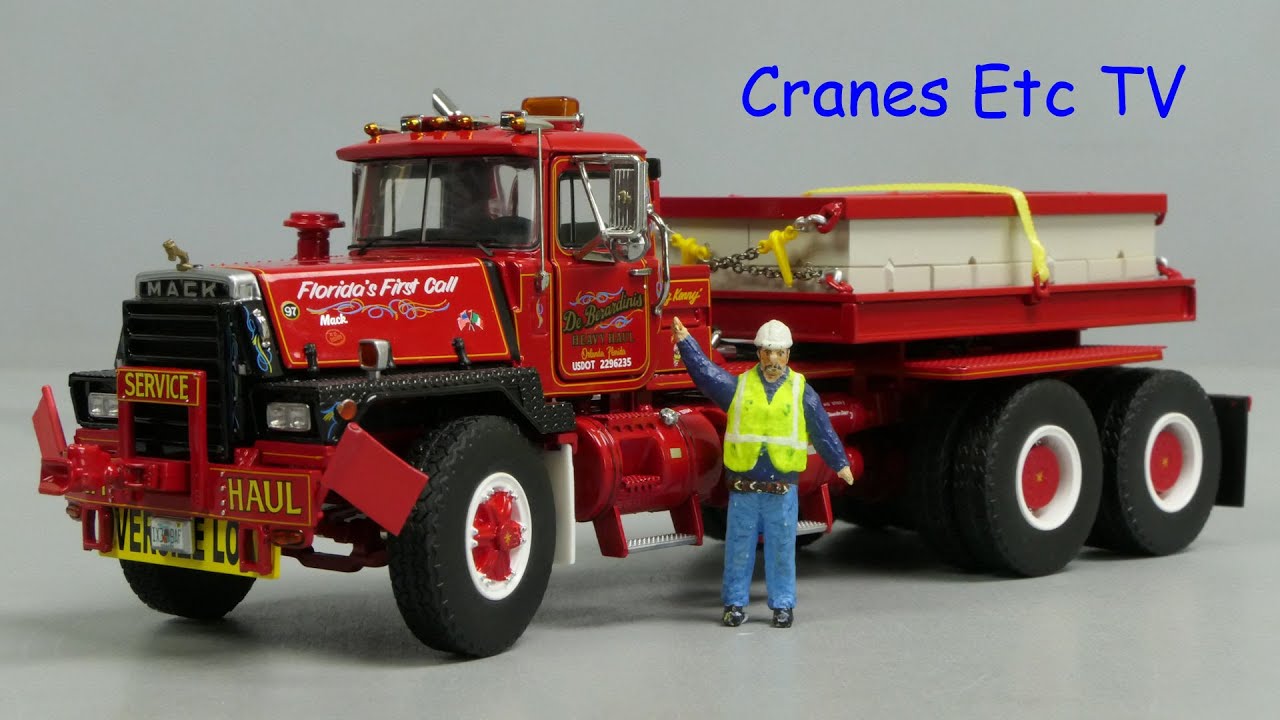 HHR Mack RD800 'De Berardinis Heavy Haul - Big Kenny' by Cranes Etc TV ...