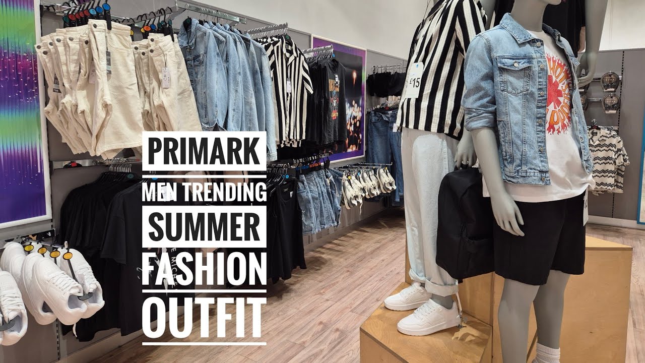 Primark Men's Trending Summer Outfit New In June 2024 - YouTube
