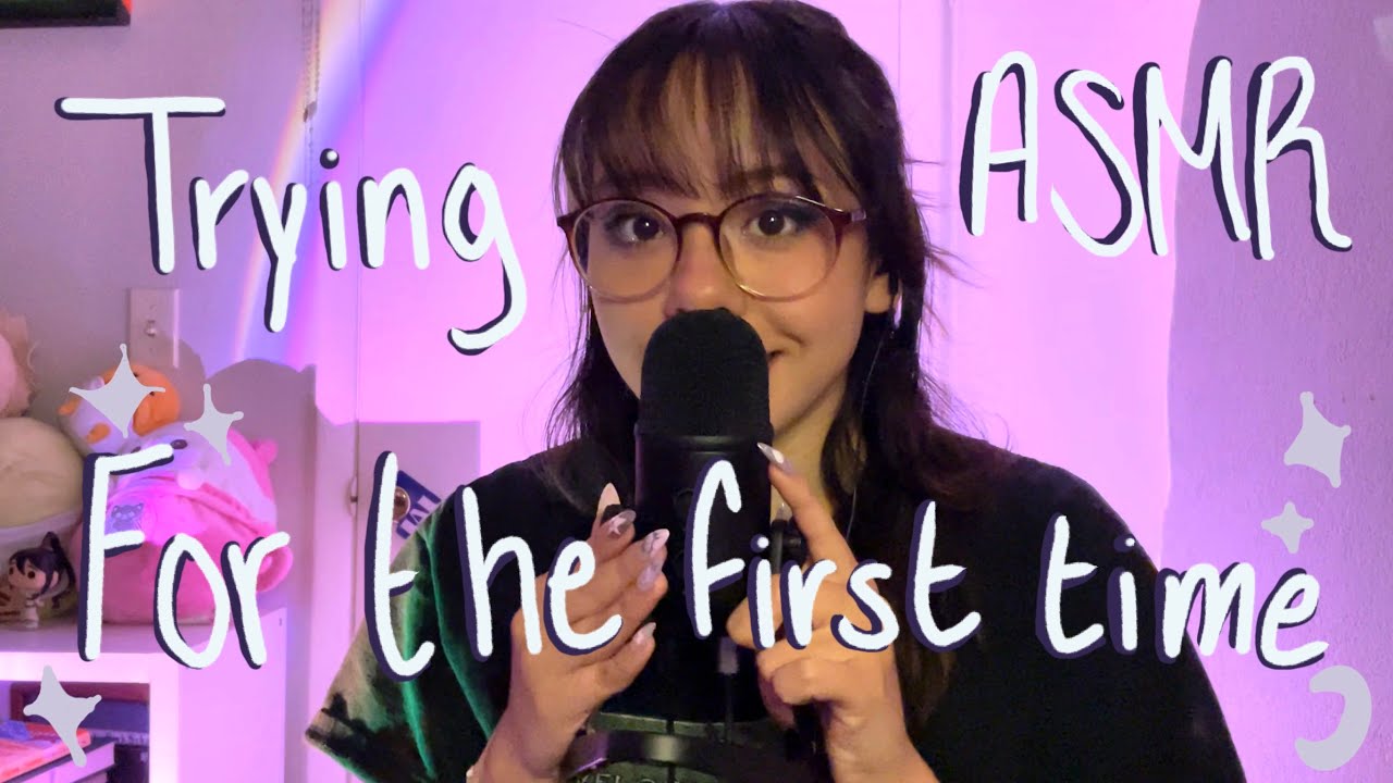 My first ASMR video - YouTube