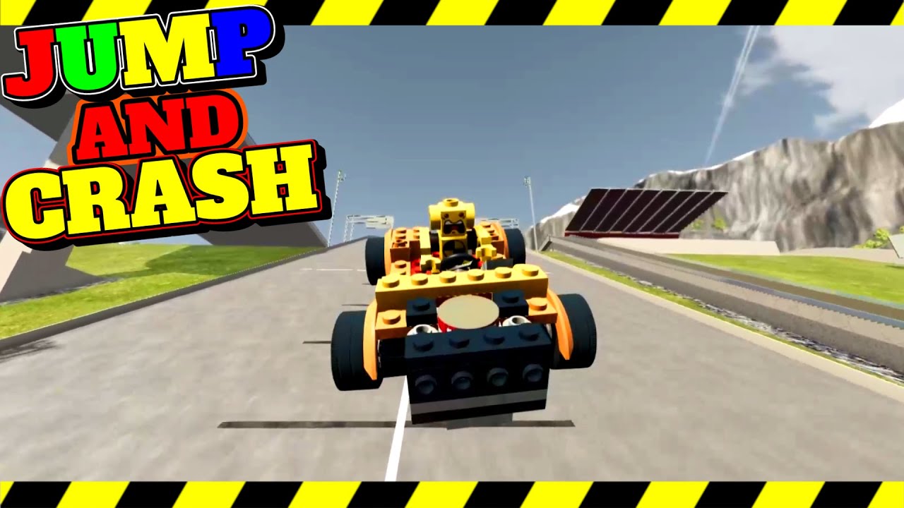 JUMP AND CRASH | BeamNG - YouTube