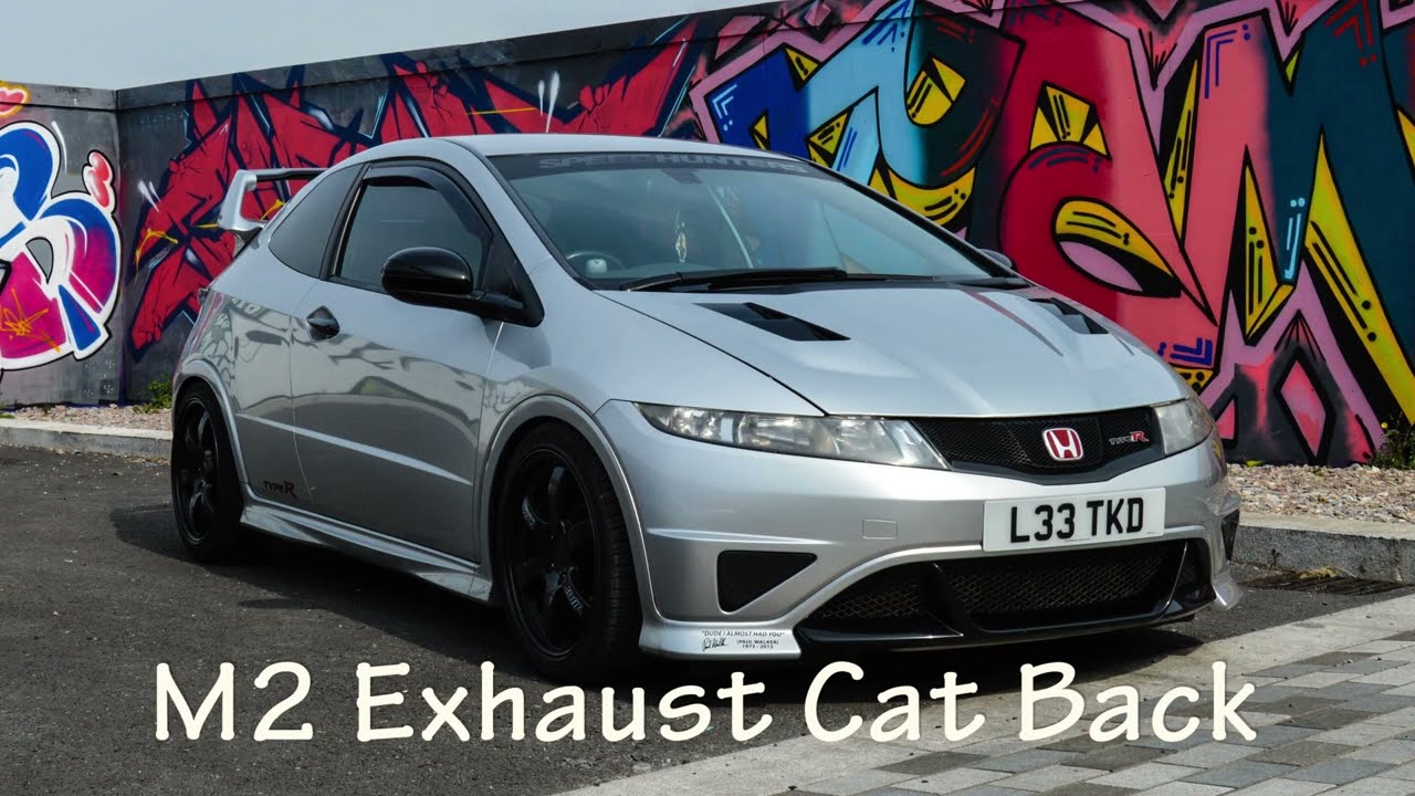Honda Civic Mk8 FN2 Type R Full M2 Exhaust comparison - YouTube