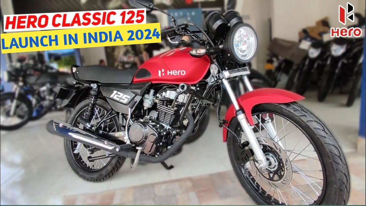 Hero Classic 125 Launch in India || Hero Upcoming 125cc Bike - YouTube