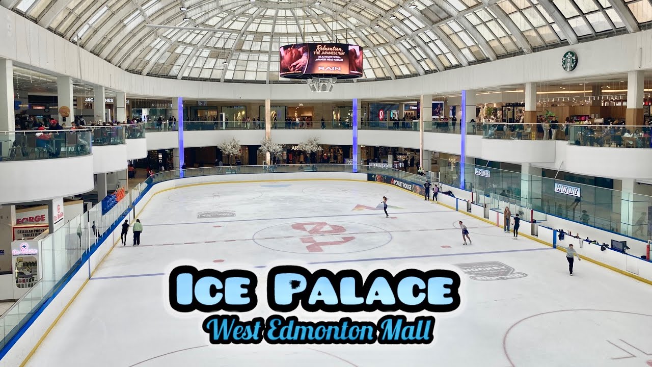 Ice Palace at West Edmonton Mall - YouTube