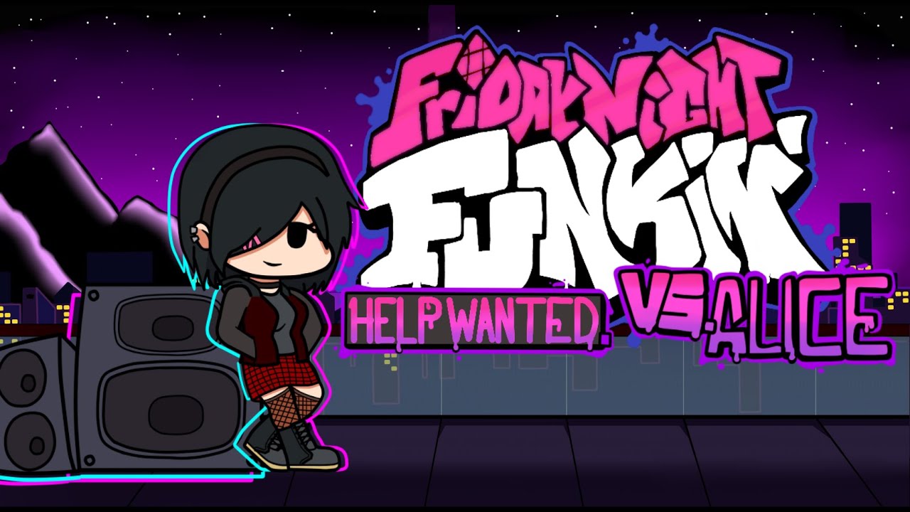 Friday Night Funkin Vs Alice HelpWanted - YouTube