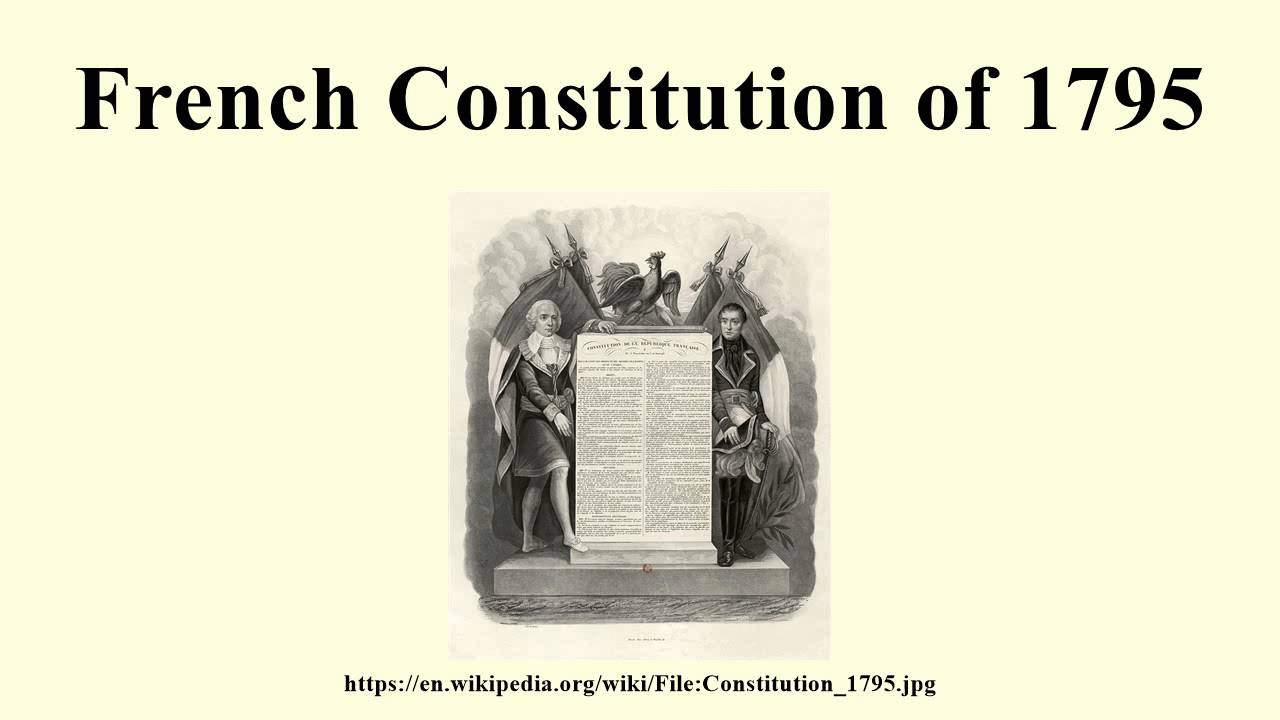 French Constitution of 1795 - YouTube