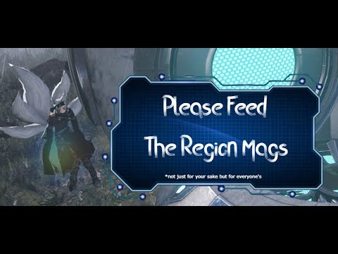 [PSO2 NGS Mini PSA] Please feed the Region Mags. - YouTube