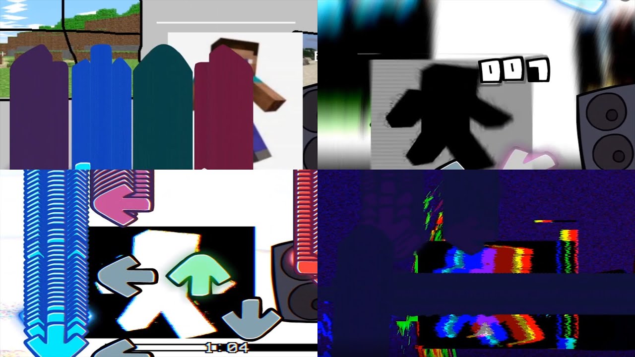 Un mod imposible que habia subido hace tiempo pero ahora completo FNF ...