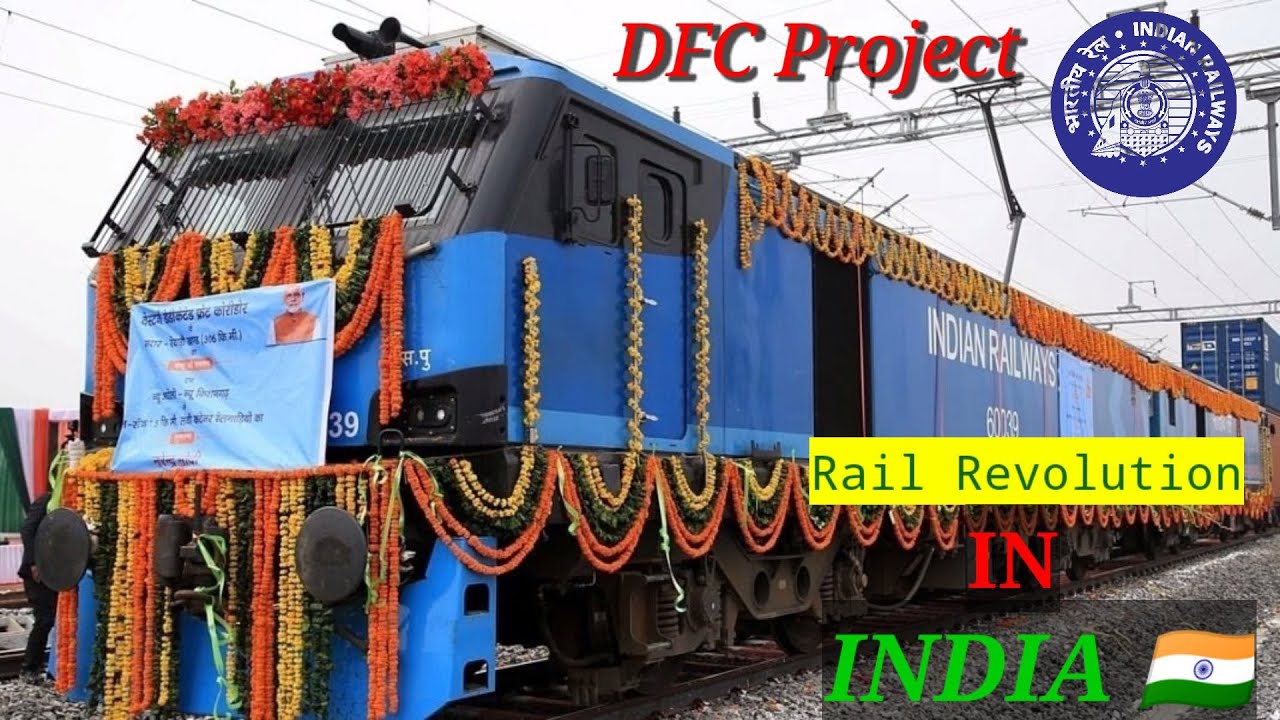 Dedicated Freight Corridor (DFC) in Cinematic|Emerging india| indian ...